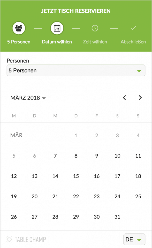 Table Champ - TiPOS Kassensysteme